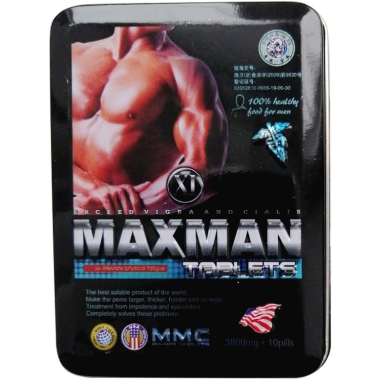 Виагра для мужчин "Maxman" / "Максмен", 10 таблеток, 3800 мг. купить с доставкой, цена и ...